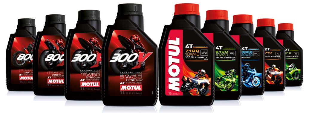 Olja : Olje Motul 4T 5100 Ester 10W30 1L